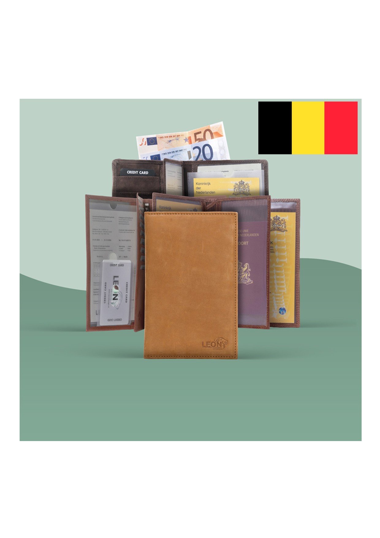Autopapieren mapjes - Kentekenbewijs - Speciaal voor België